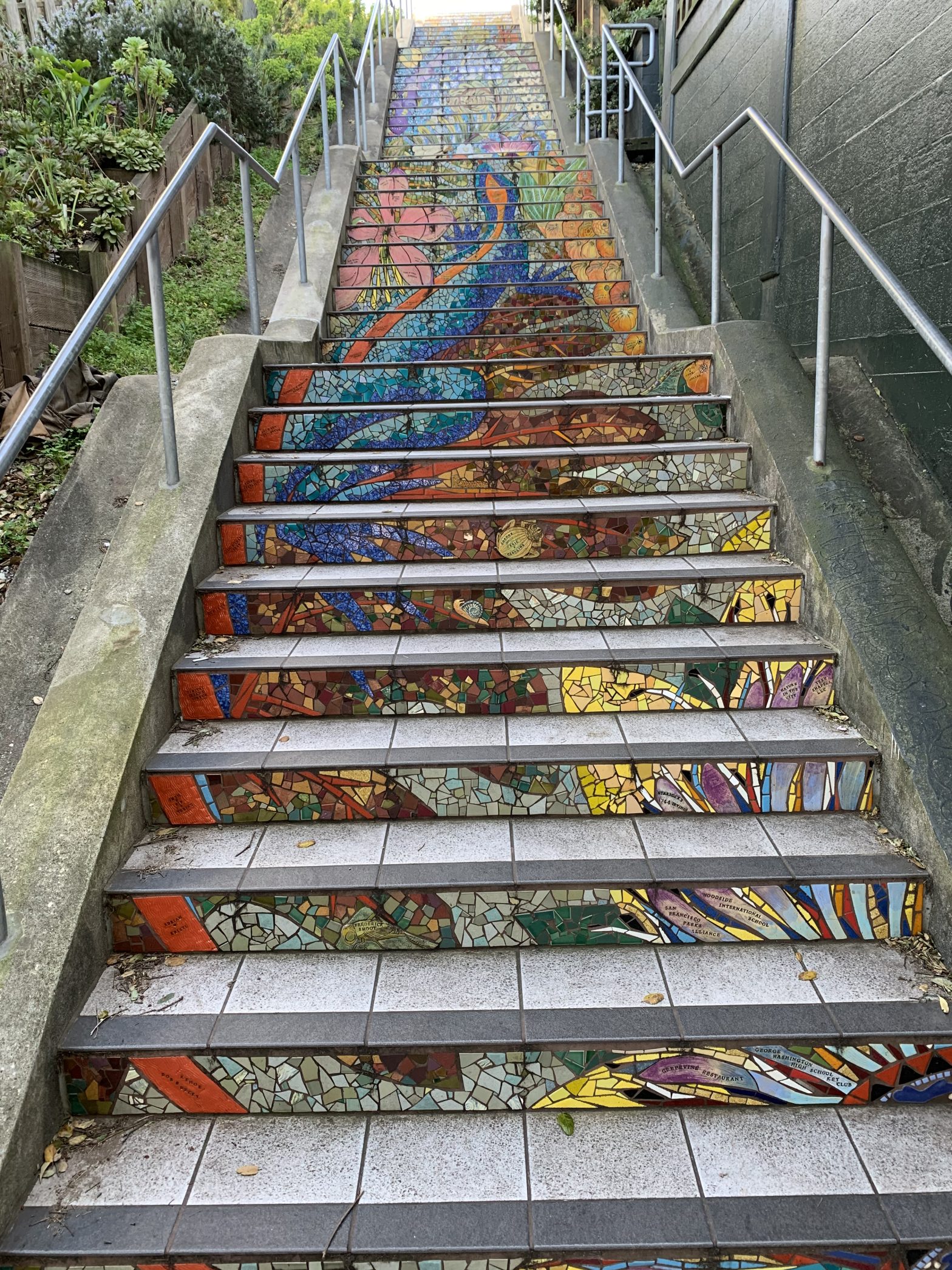 Why You Need To Visit The 16th Avenue Tiled Steps And Hidden Garden ...