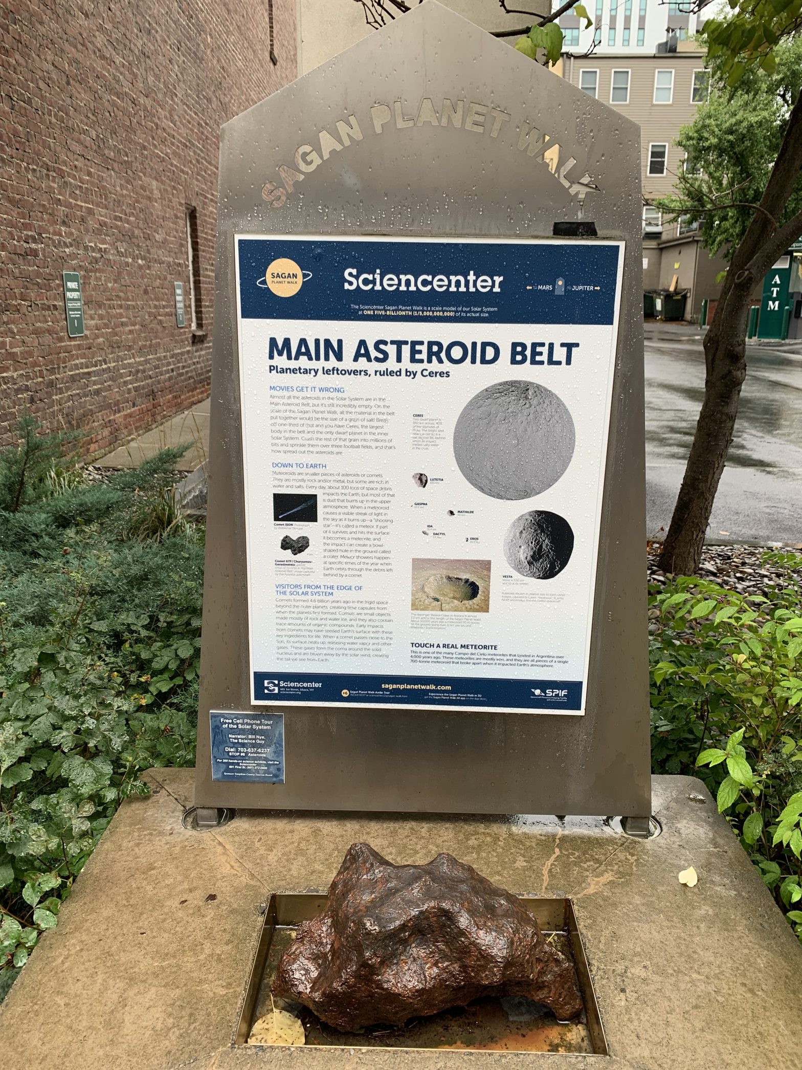 The Sagan Planet Walk Ithaca New York - Northeast Allie