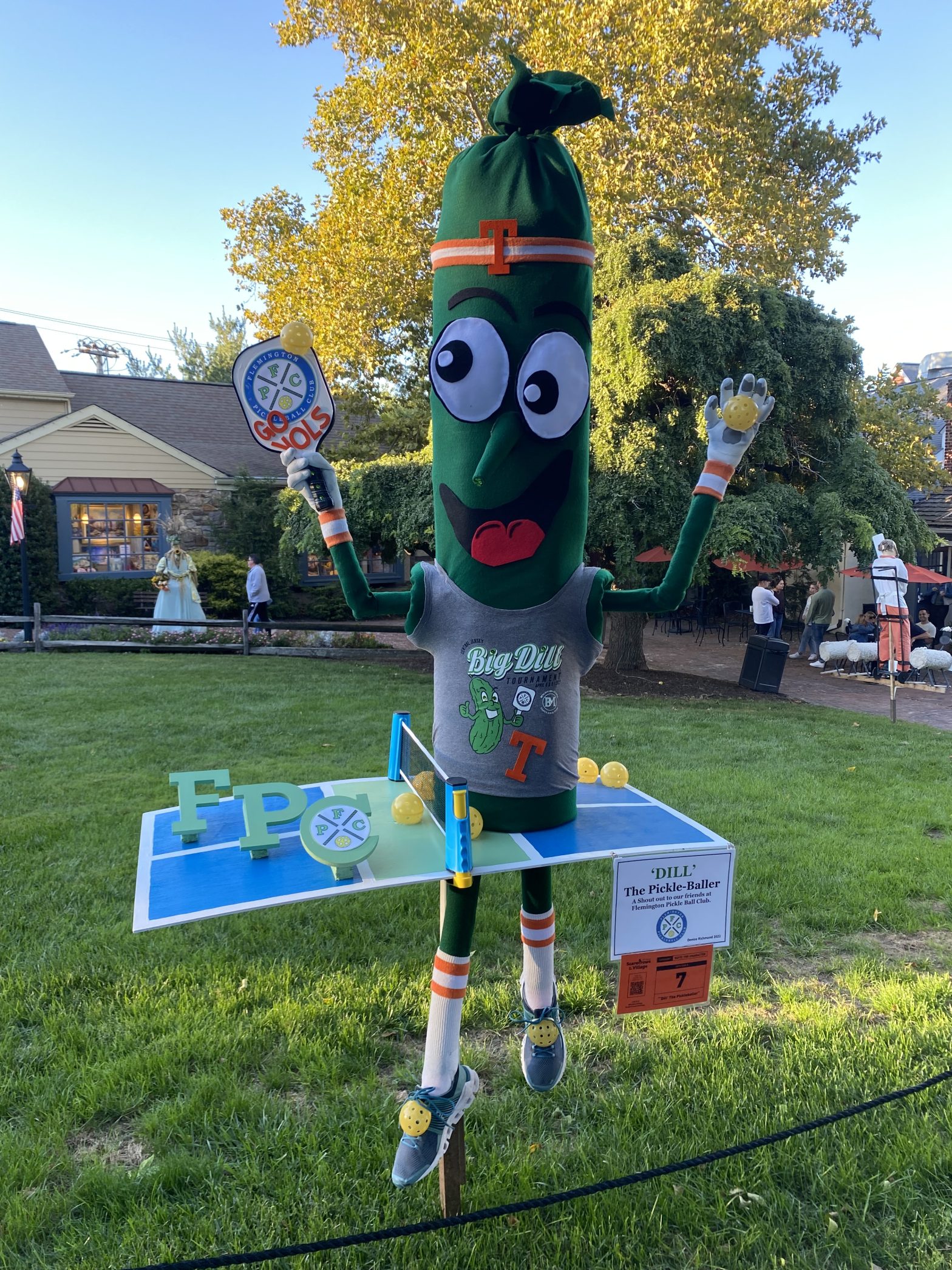 Scarecrows In The Village At Peddler’s Village - Northeast Allie
